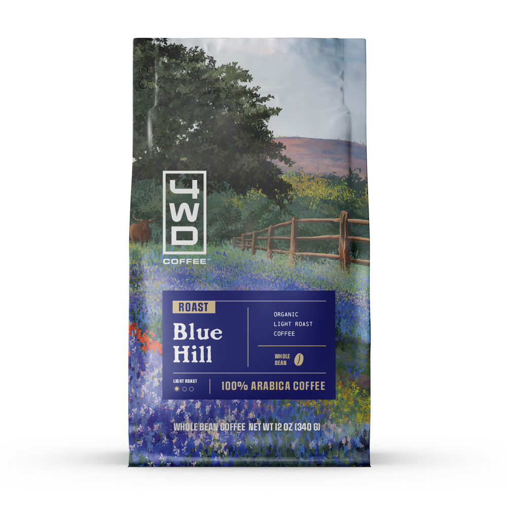 Organic Light Roast Coffee | Bright Floral Notes | 100% Arabica – 4WD ...